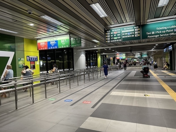 Bus AC7 SG Yishun Interchange to JB CIQ/Sentral