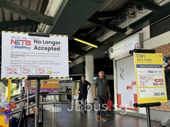 Bus CW1 Singapore Kranji MRT to JB CIQ/Sentral