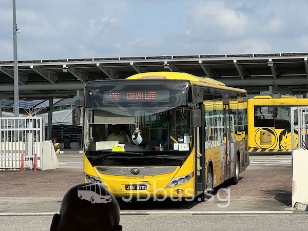 Bus CW2 Singapore Bugis Queen Street to JB CIQ/Sentral