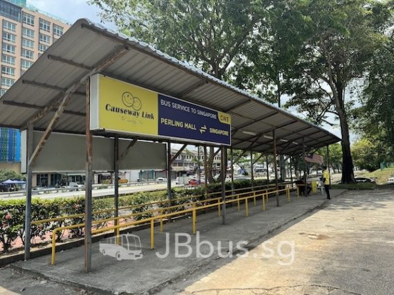 Bus CW3L CIQ 2nd Link to Perling Mall & Aeon Bukit Indah JB, Johor Bahru