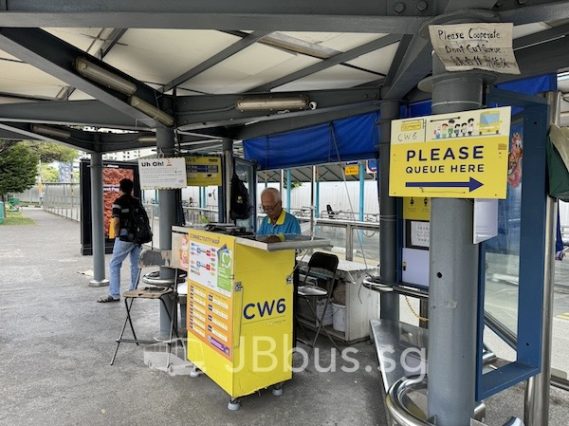 Bus CW6 SG Boon Lay Mrt to Perling Mall JB (Outdoor Bus Stand)