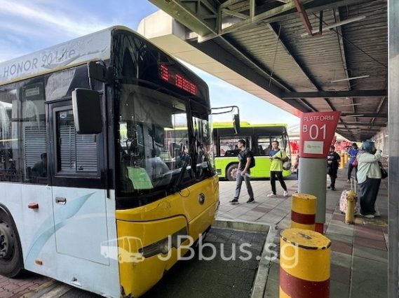 Bus CWL JB CIQ 1st Link to Larkin Sentral JB